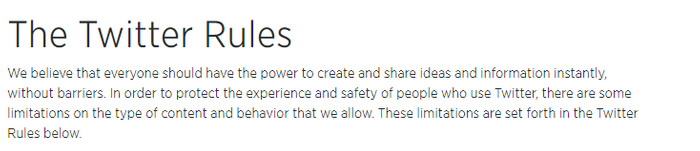 Twitter will include off-platform behavior in its evaluation and ...