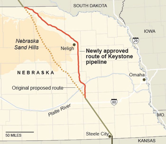 Nebraska approves Keystone XL, despite recent pipeline spill | Earth ...