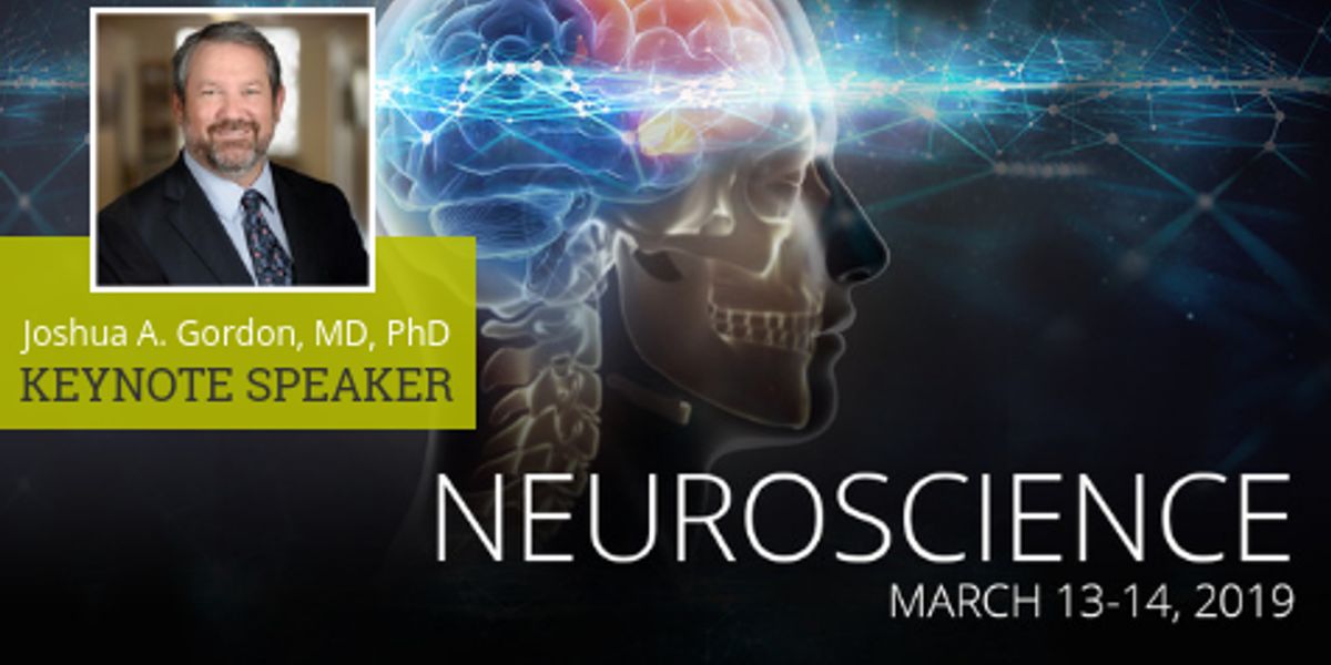 Dr. Joshua A. Gordon, Director of NIMH, to Headline Neuroscience 2019