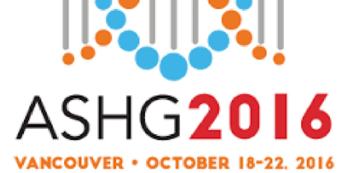 Come Visit Us at ASHG 2016 in Vancouver!